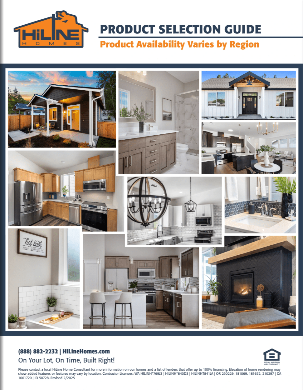 Product Selection Guide - HiLine Homes